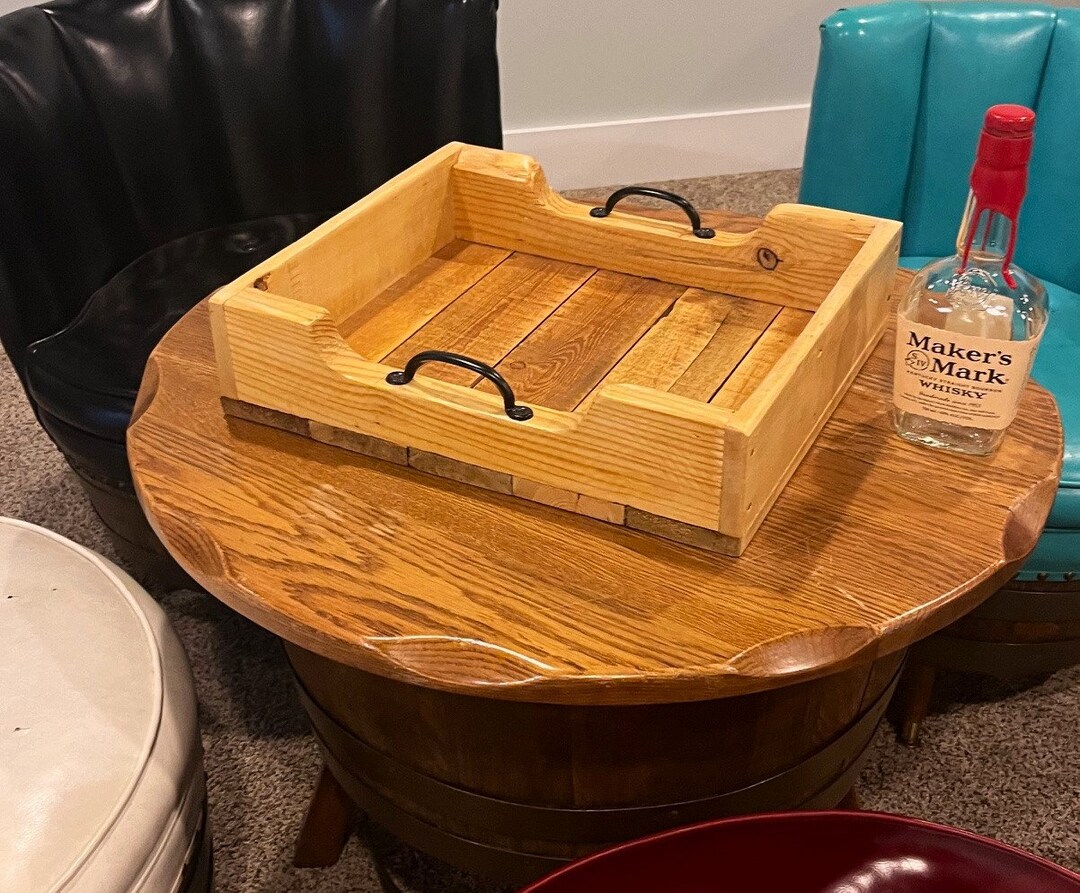 Rustic Coffee Table Tray - Etsy