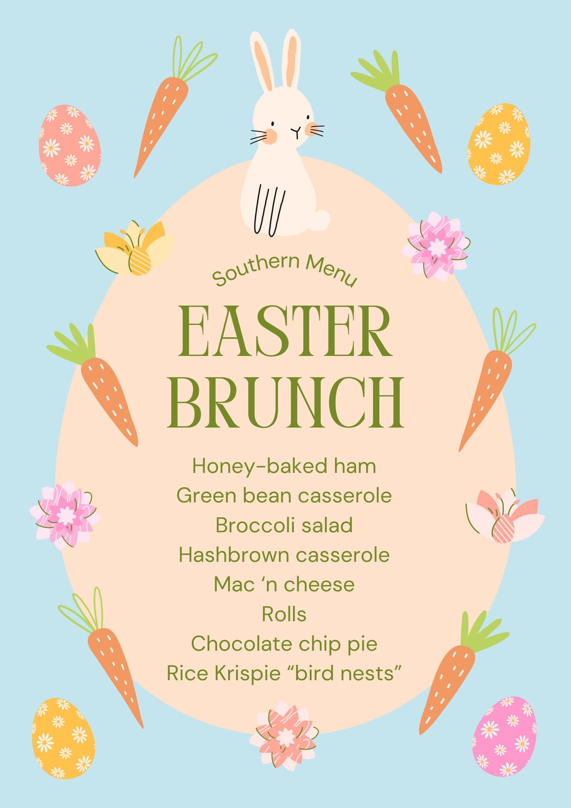 Easter Dinner Menu - Southern Easter Dinner Menu Complete With Recipes ...
