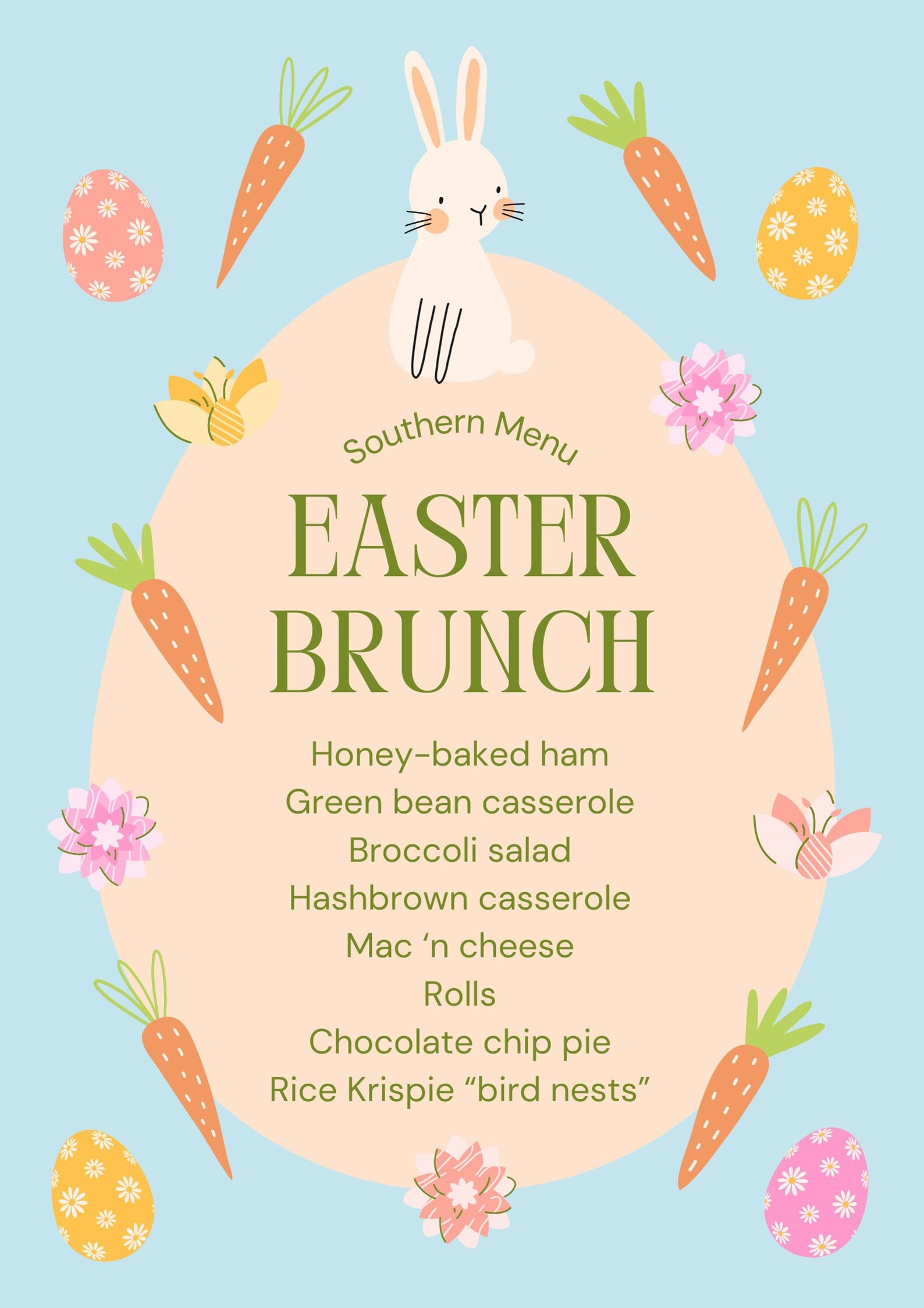Easter Dinner Menu - Southern Easter Dinner Menu Complete With Recipes ...