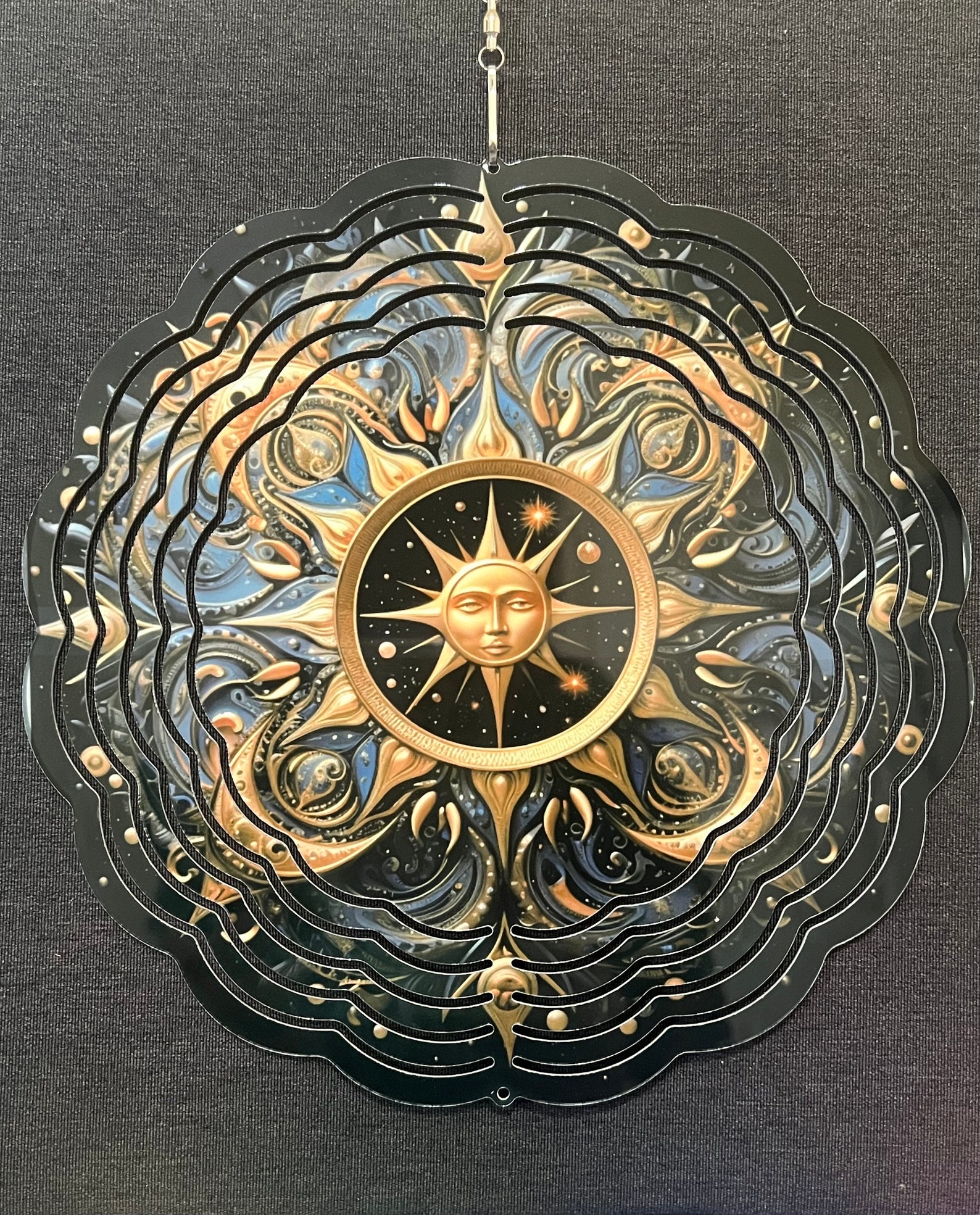 Celestial Sun Wind Spinner 8 Inch - Etsy