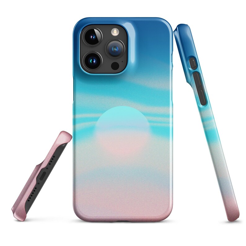 Magical Sunset Sky With Gradient and Sun - Snap Phone Case for Iphone ...