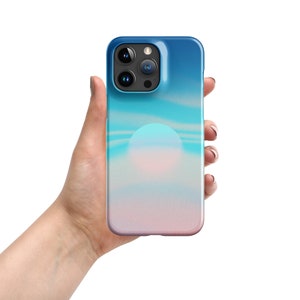 Magical Sunset Sky With Gradient and Sun - Snap Phone Case for Iphone ...