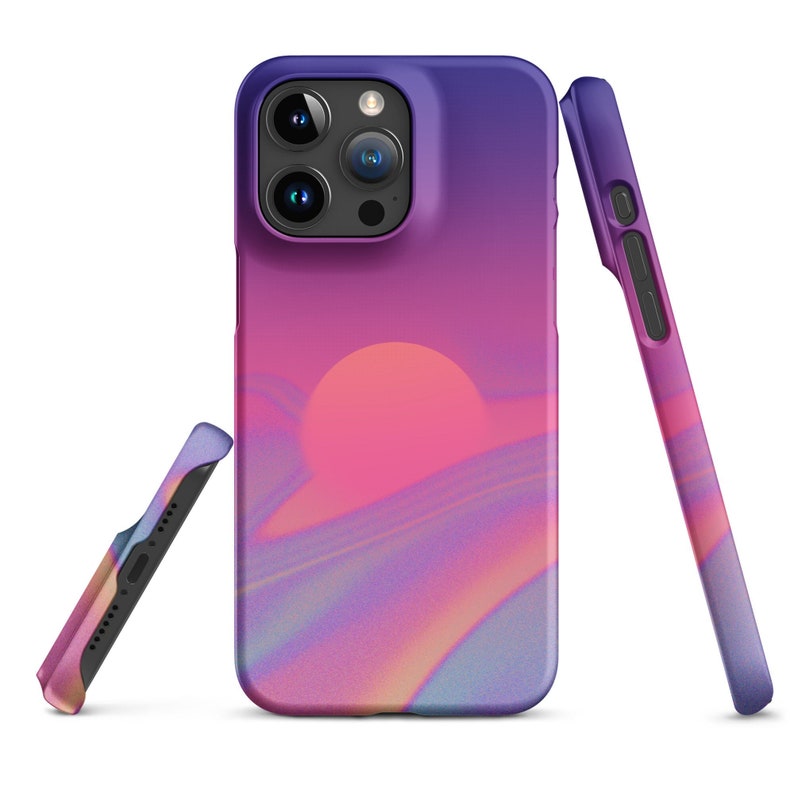 Magical Sunset Sky With Gradient and Sun - Snap Phone Case for Iphone ...