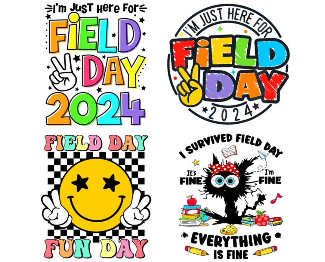 Field Day 2024 PNG Bundle, School Field Day, Teacher Png, Field Day Png ...