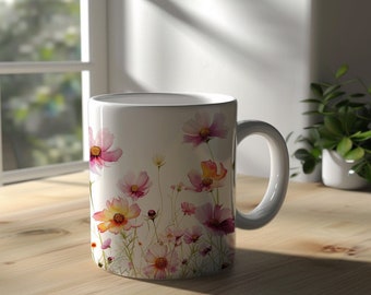 Coffee Mug Mockup Wrap Around Mockup 11 Oz White Mug Mockup Mug Mockup ...