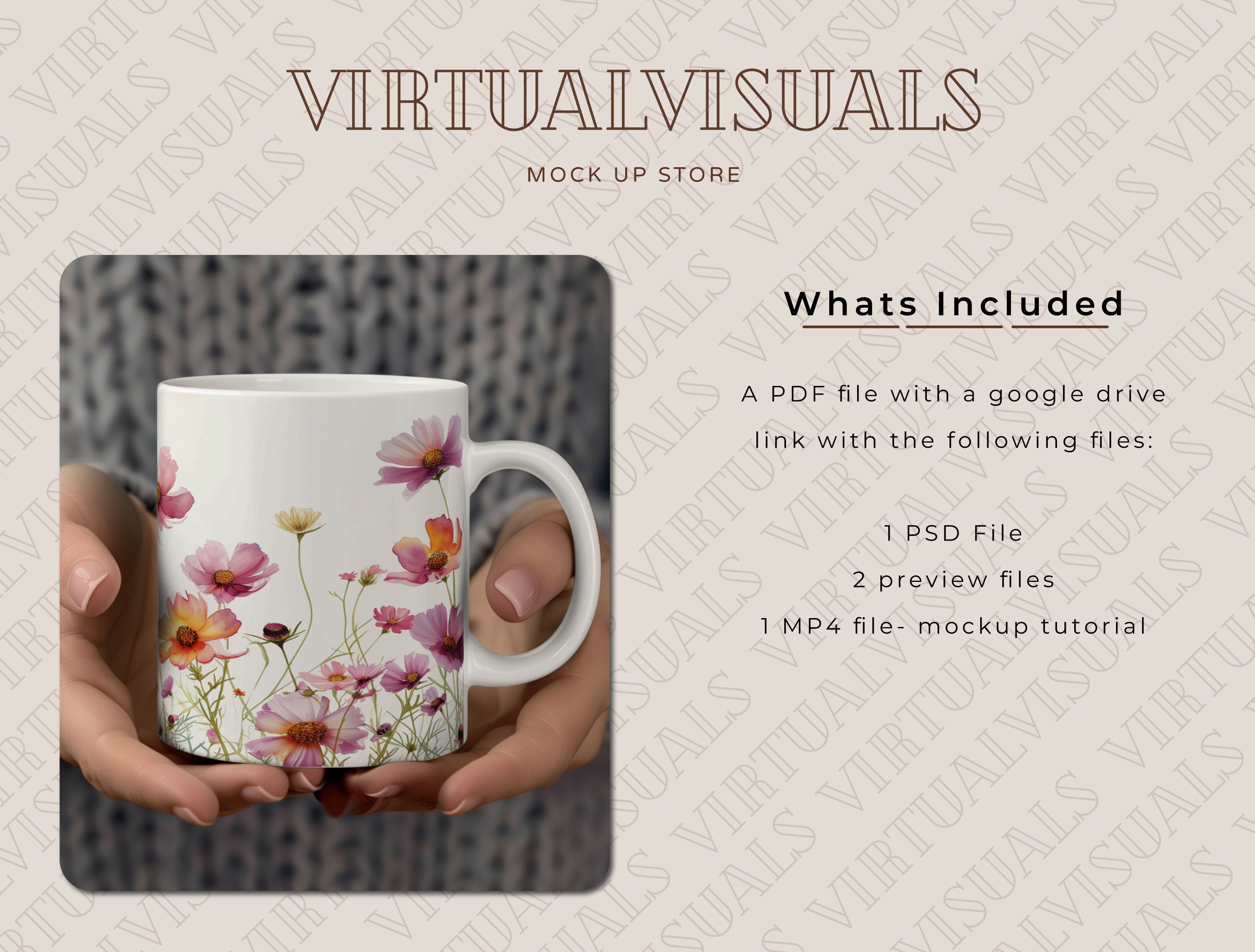 Coffee Mug Mockup Wrap Around Mockup 11 Oz White Mug Mockup Mug Mockup ...