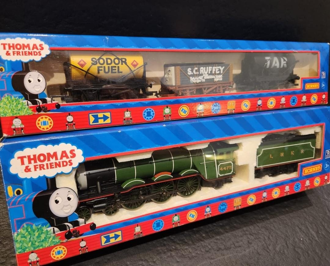 Very Rare HORNBY Thomas & Friends Flying Scotsman R9098 R9091 HOLY ...