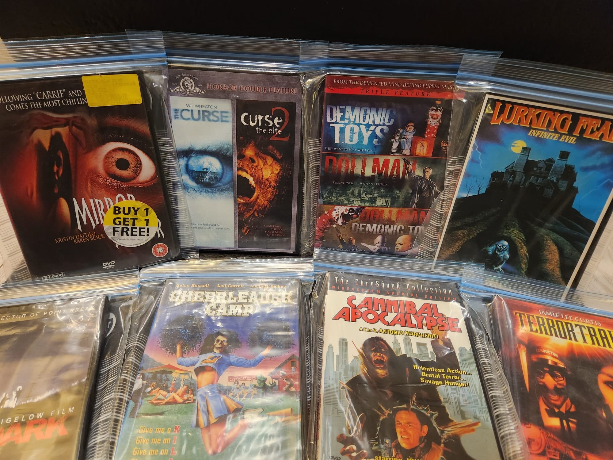 Super Rare Horror DVD Collection 80s / 90s - Etsy