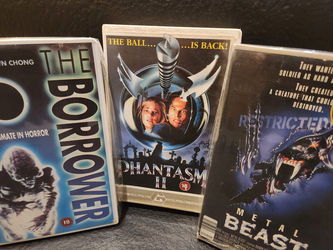 Horror VHS Rare 80s / 90s Collection - Etsy