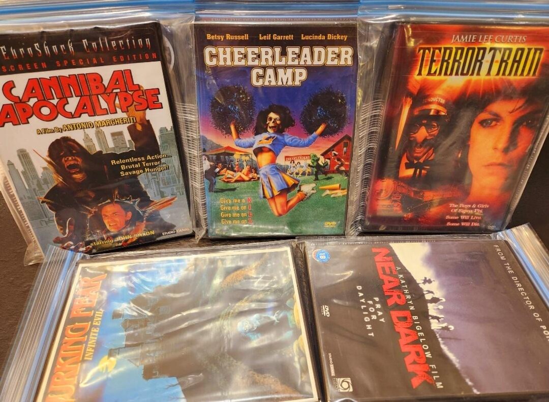 Super Rare Horror DVD Collection 80s / 90s - Etsy