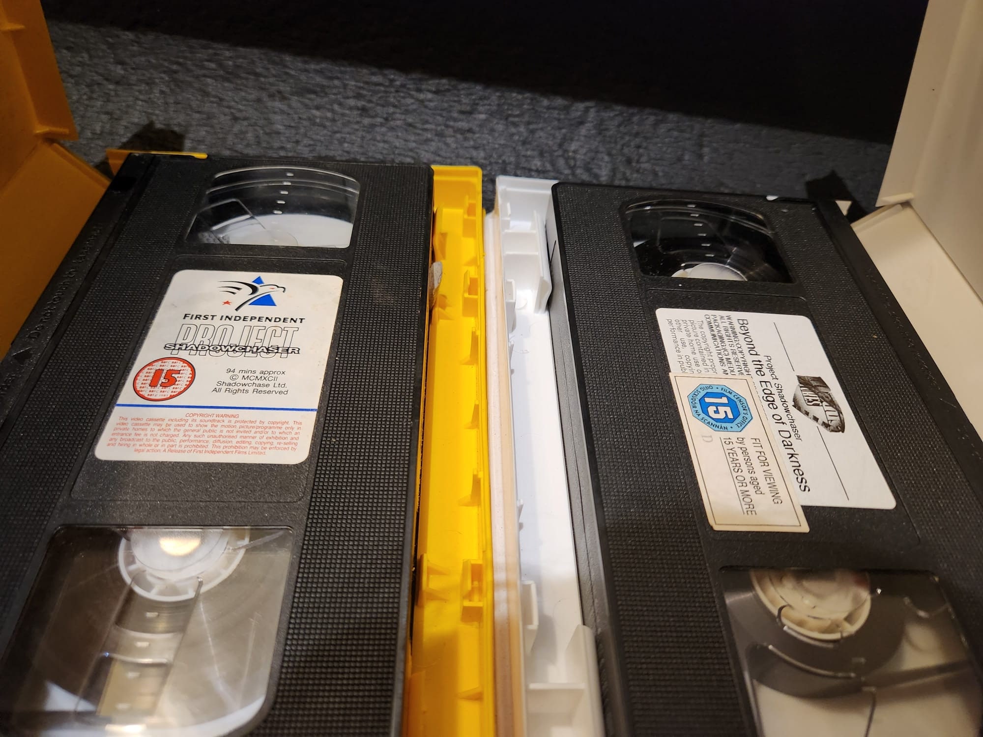 Rare VHS Horror Sci Fi 'project Shadowchaser' Collection - Etsy