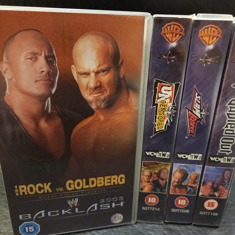 Wcw Wrestling Vhs - Etsy