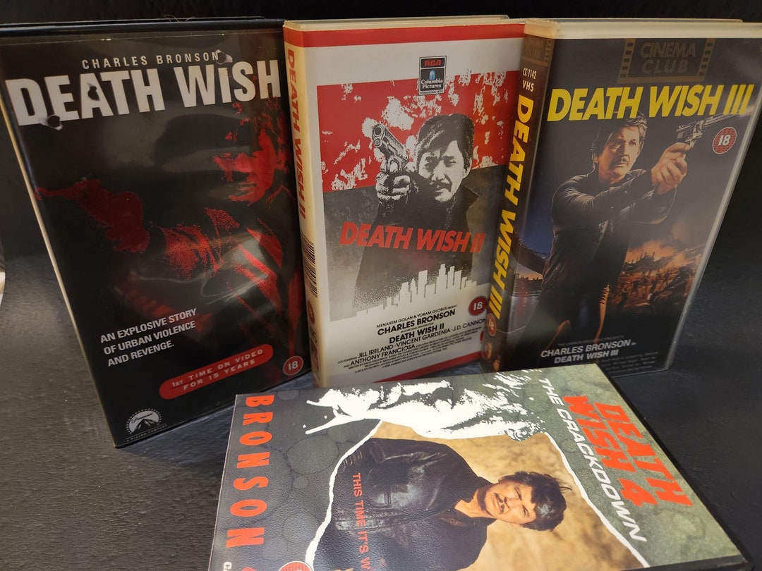Buy Rare VHS Horror Death Wish Collection Online in India - Etsy