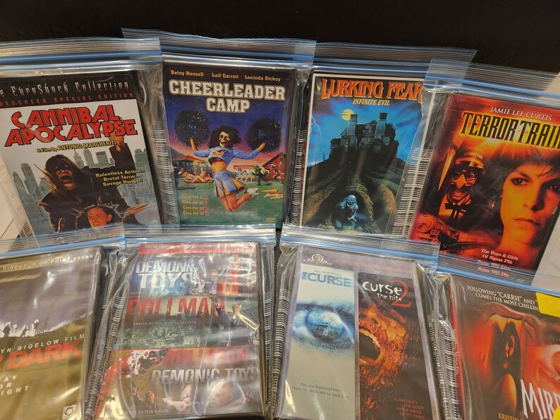 Super Rare Horror DVD Collection 80s / 90s - Etsy