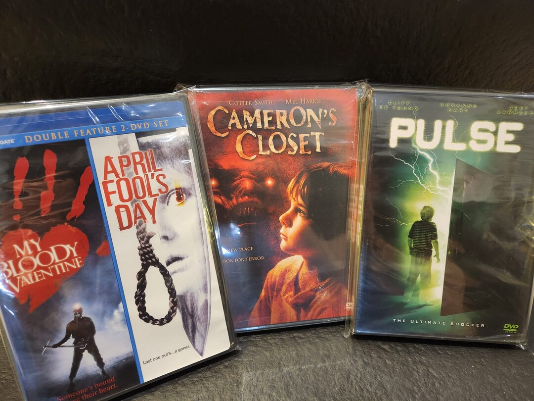 Horror DVD Collection Rare 80s/90s NEW SEALED - Etsy