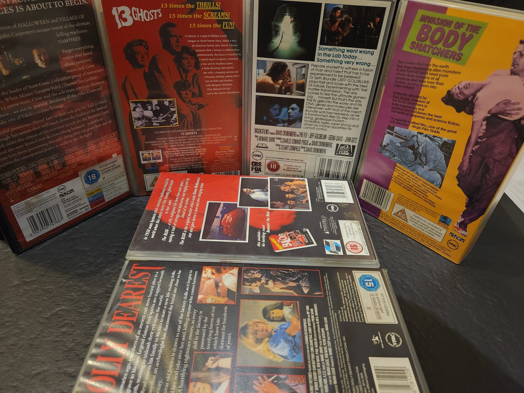 Rare Horror VHS 80s / 90s Bundle like New - Etsy