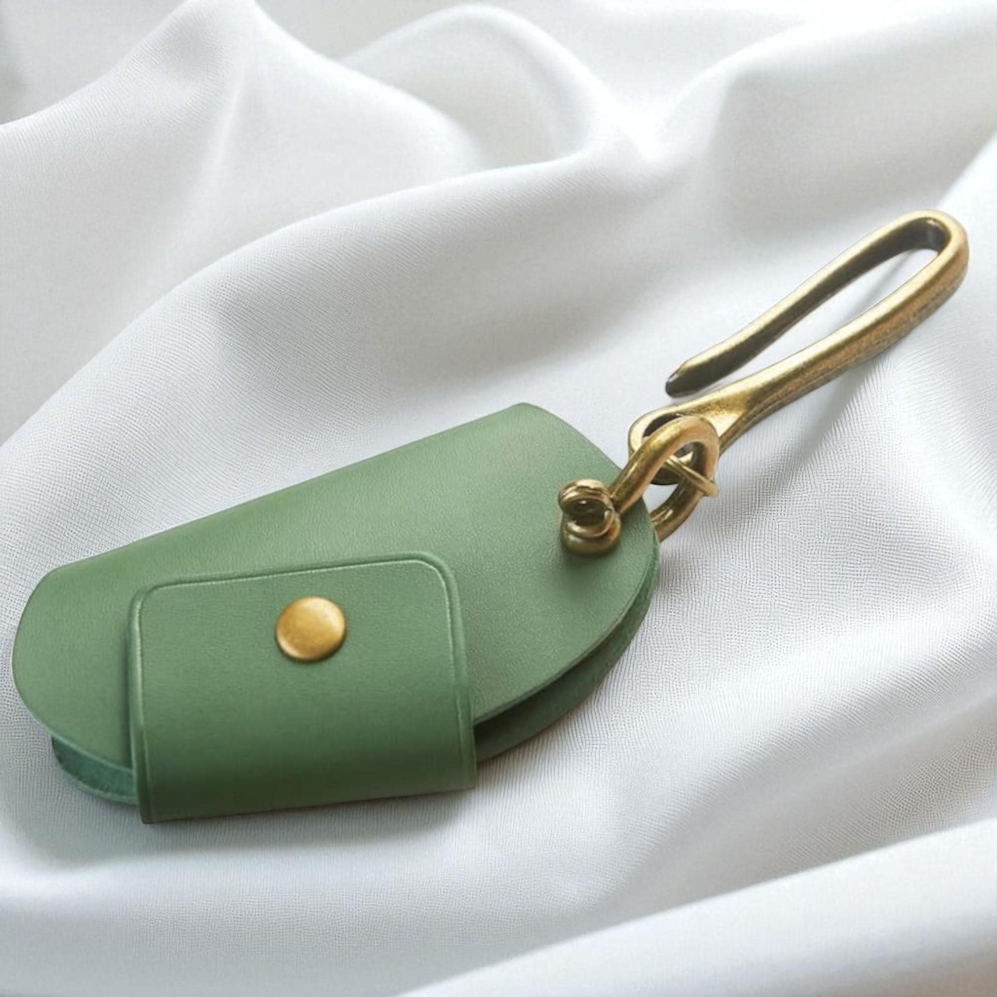 PU Leather Key Bag, Elegant Keychain Pouch, Leather Key Case, Elegant ...