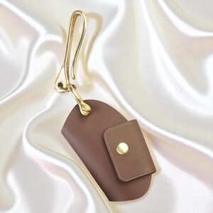 PU Leather Key Bag, Elegant Keychain Pouch, Leather Key Case, Elegant ...