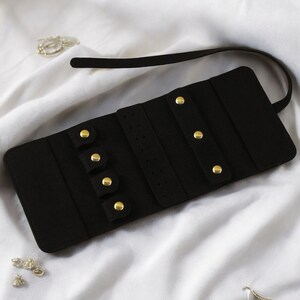 Trendy Portable Jewellery Roll, Rollable Jewellery Organiser, Foldable ...