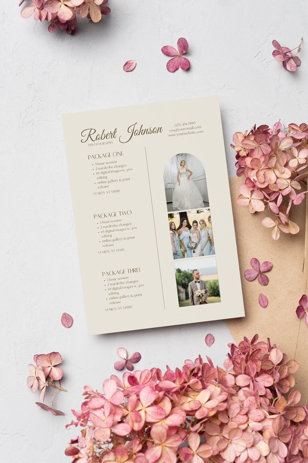 Wedding Photography Pricing List, Wedding Pricing Guide Sheet Template ...