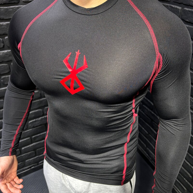 Anime Gym Compression Shirt - Etsy