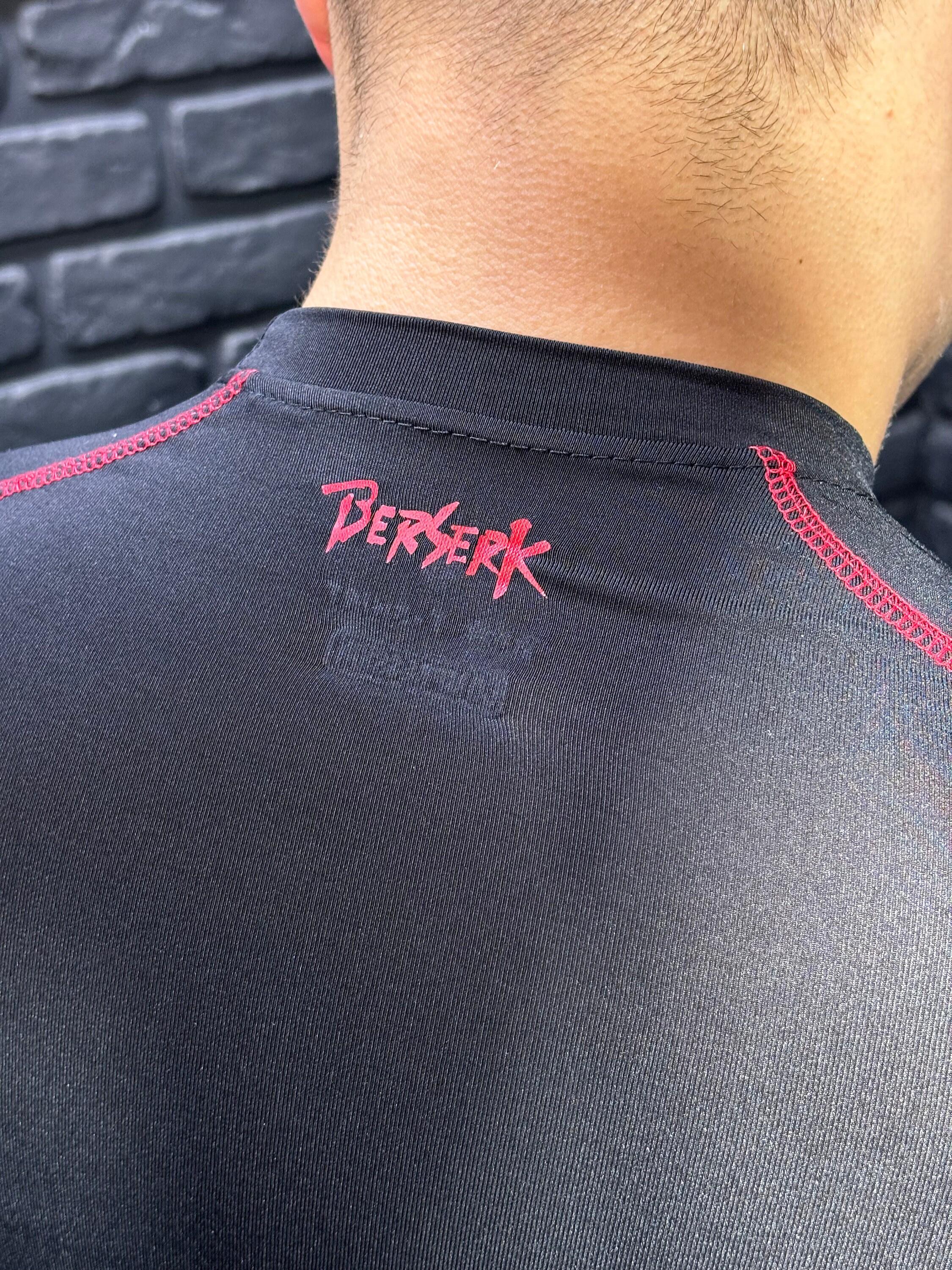 High Quality Man Compression T-shirt Berserk Anime Long Sleeve Gym ...