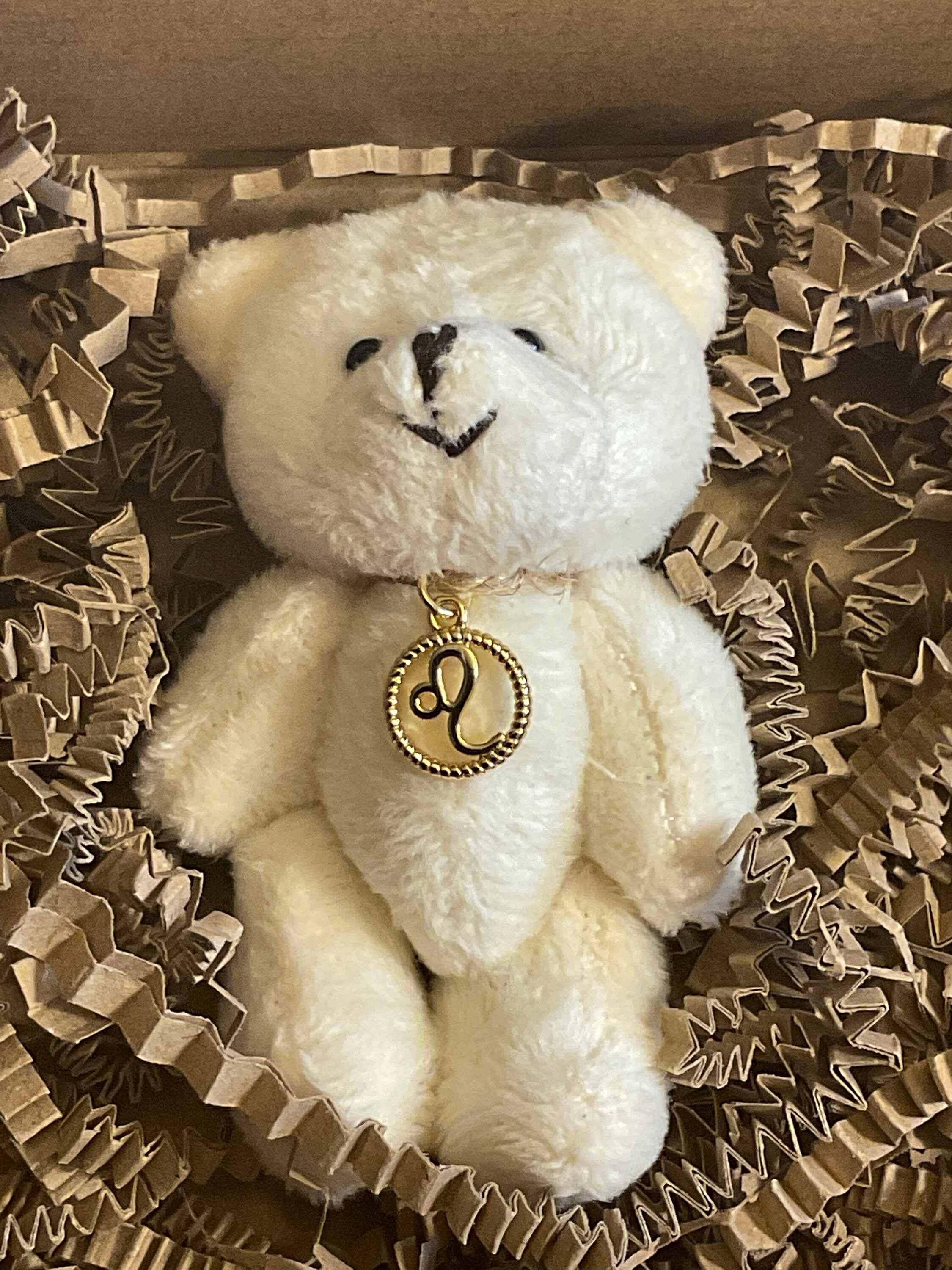 Leo Star Sign Pocket Bear,horoscope, Astrology Follower Gift, Tiny ...