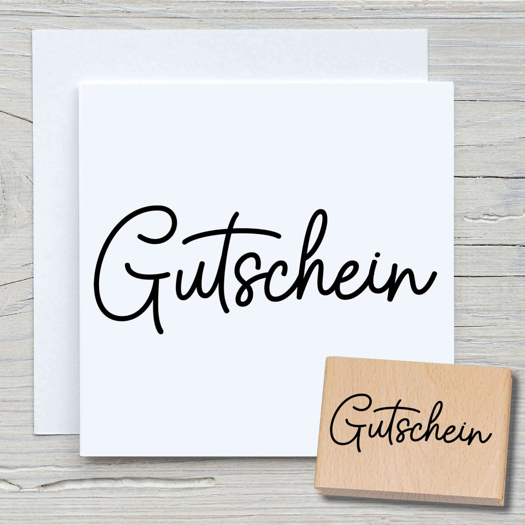 Stamp Voucher 02 DIY Motif Stamp for Making Cards, Paper, Fabrics ...