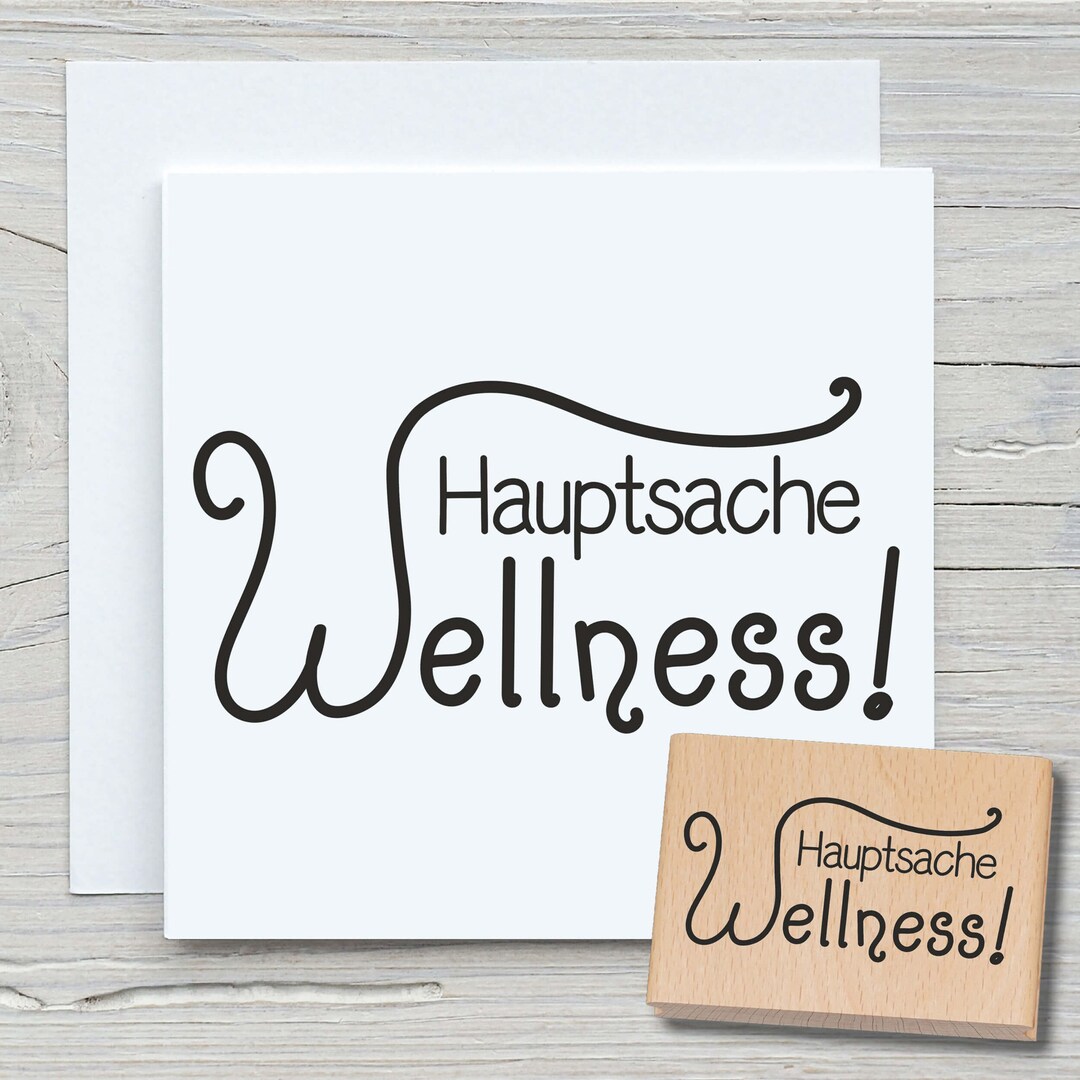 Stamp the Main Thing is Wellness DIY Motif Stamp for Making Cards ...