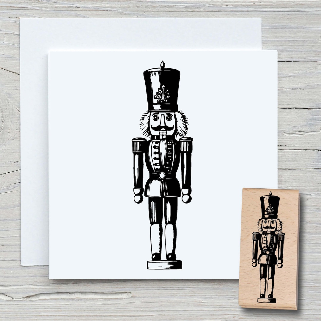 Nutcracker Stamp Individually DIY Motif Stamps for Making Cards, Paper ...