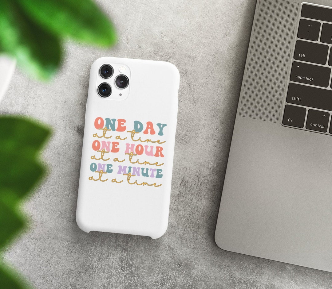 Self-care Mental Health Phone Case, Motivational Affirmation Slim Case ...
