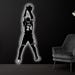 Kobe Bryant Themed Metal LED Wall Art - NBA Legend Lighted Wall Decor ...