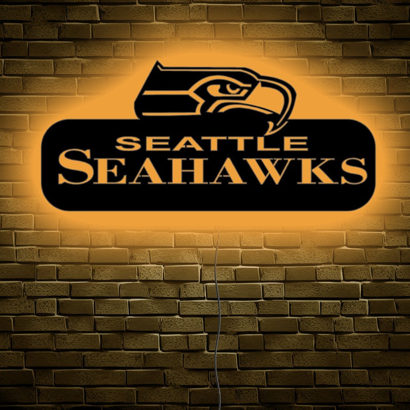 Seahawks Wood Sign - Etsy