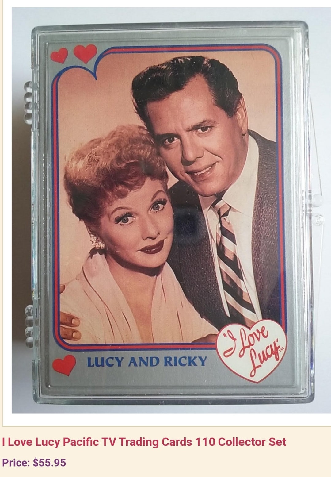I Love Lucy Trading Card Set - Etsy