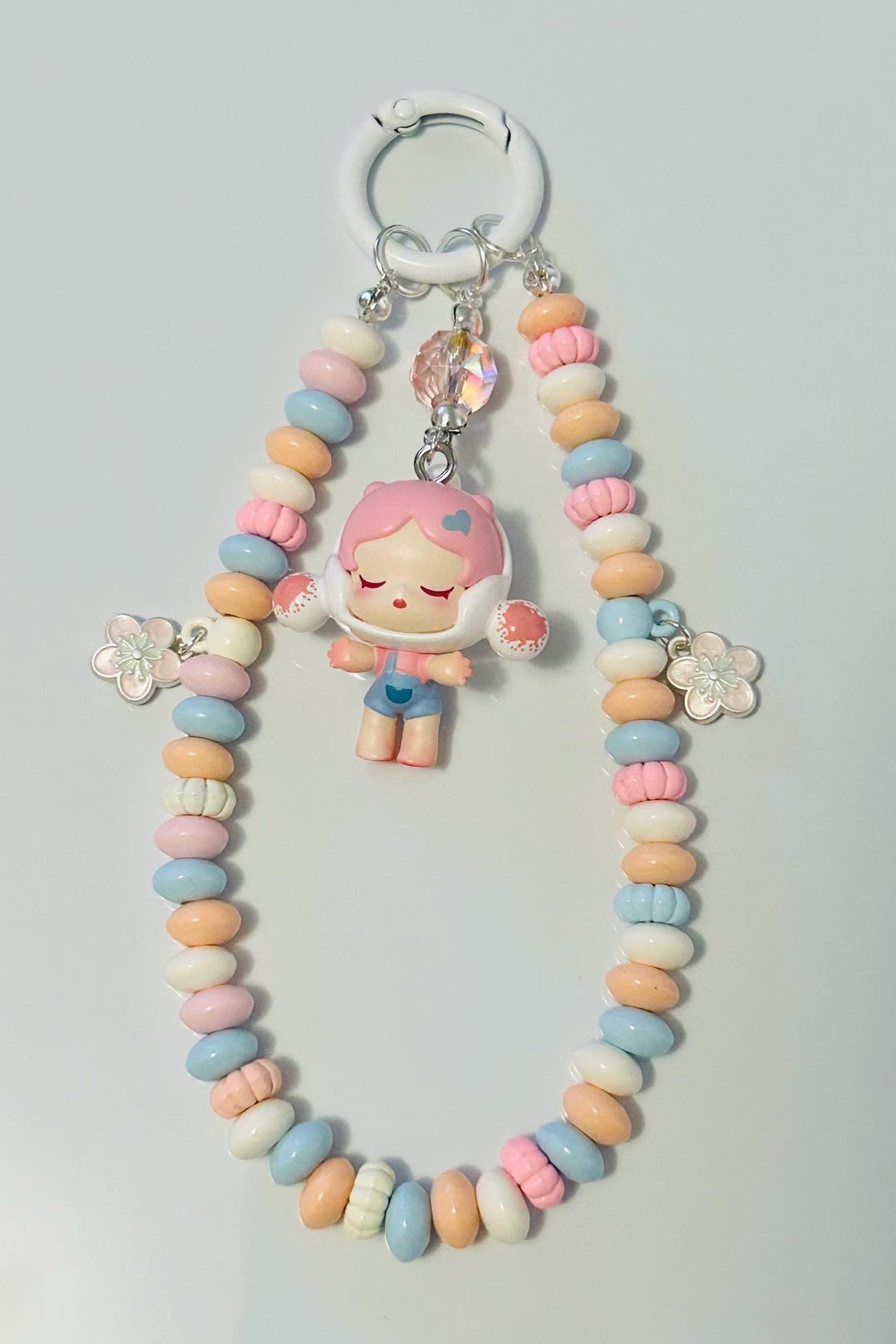 Skull Panda Authentic Pop Mart Keychain - Etsy