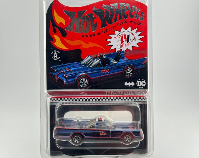 HOT WHEELS RLC Batmobile Tv Series - Batman Dc / Red Line Club - 2021 ...