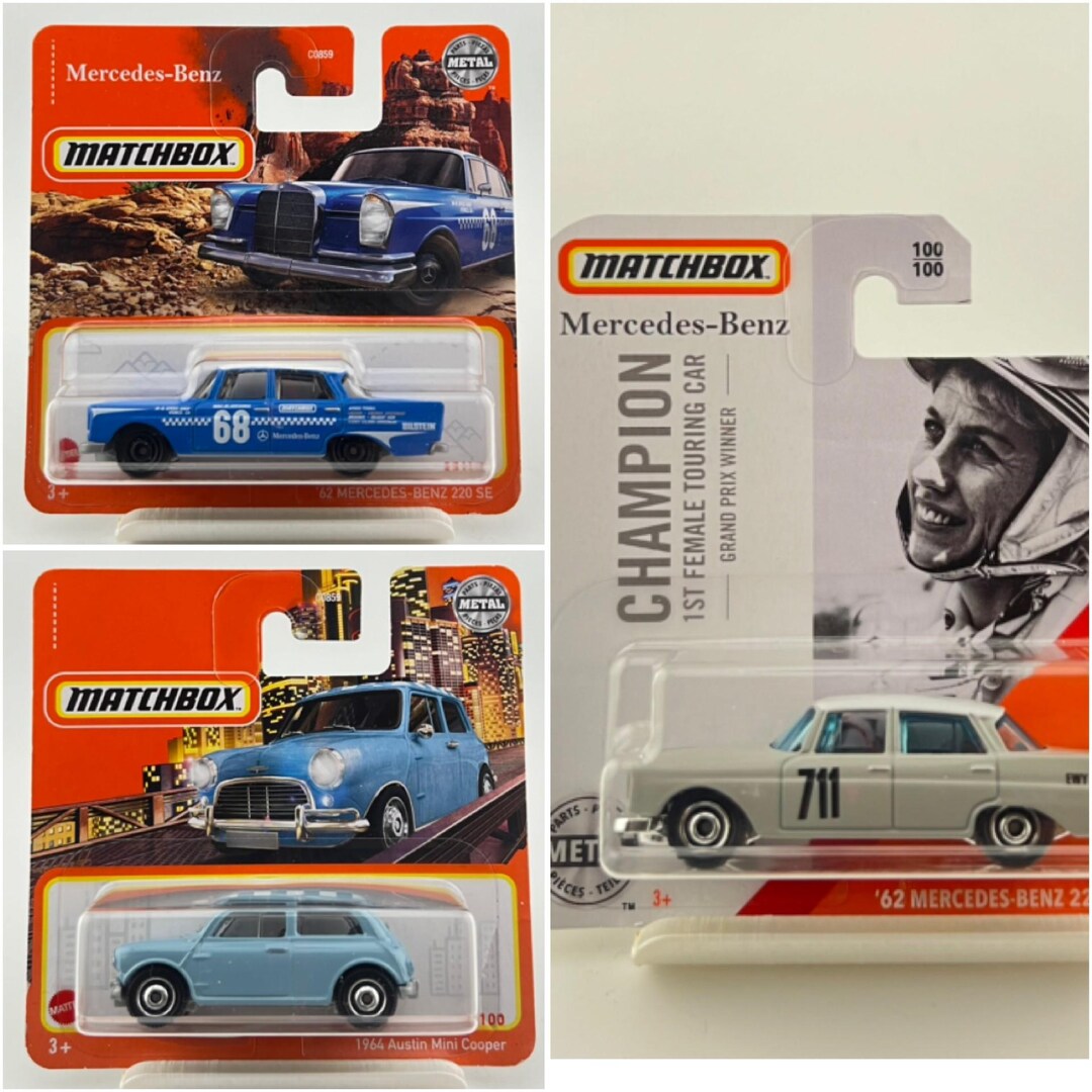 MATCHBOX Bundle - Mercedes & Mini Cooper - Set of 3 - 2020 / Collector ...