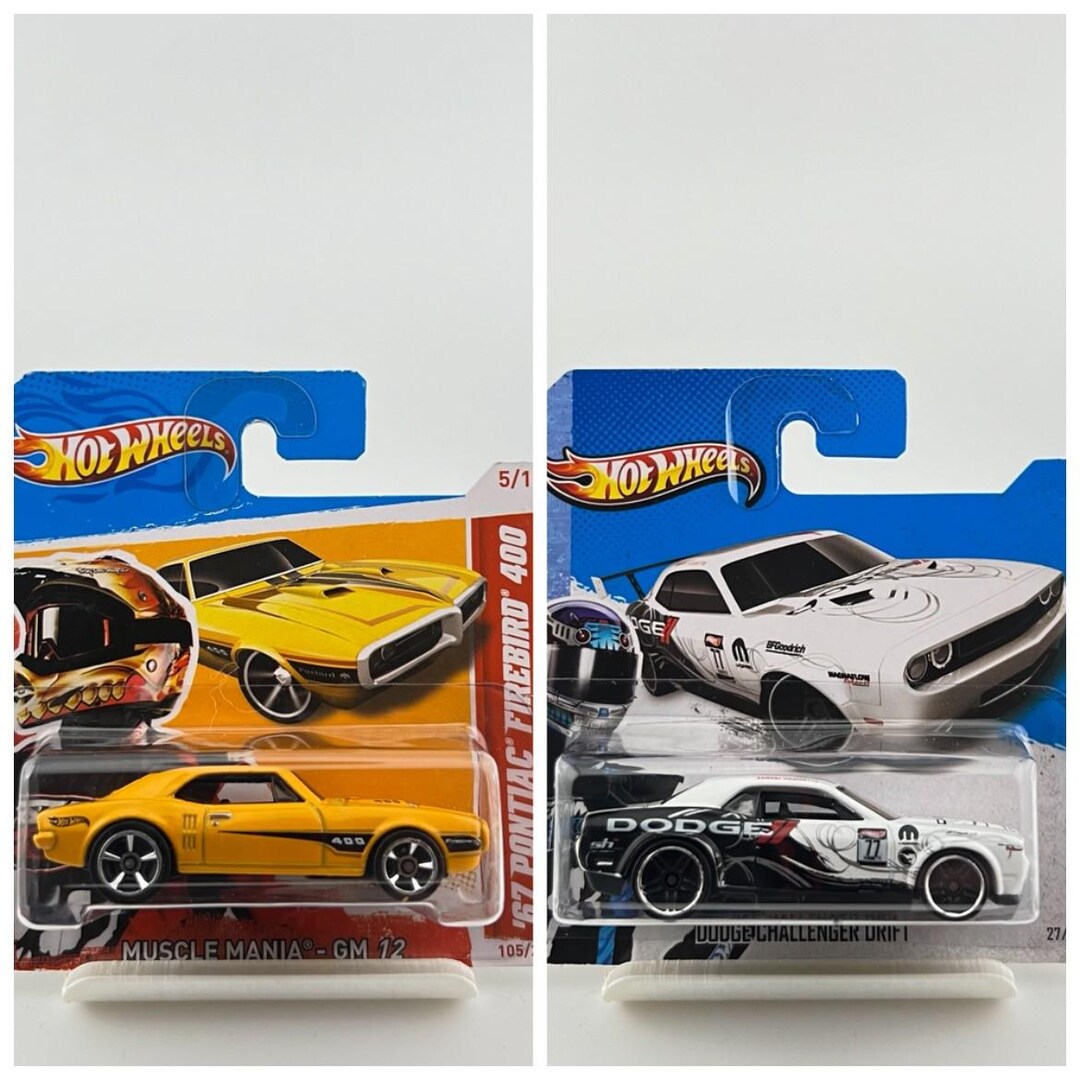 HOT WHEELS Bundle Old - Dodge Challenger - Pontiac Firebird -2012 - Set ...