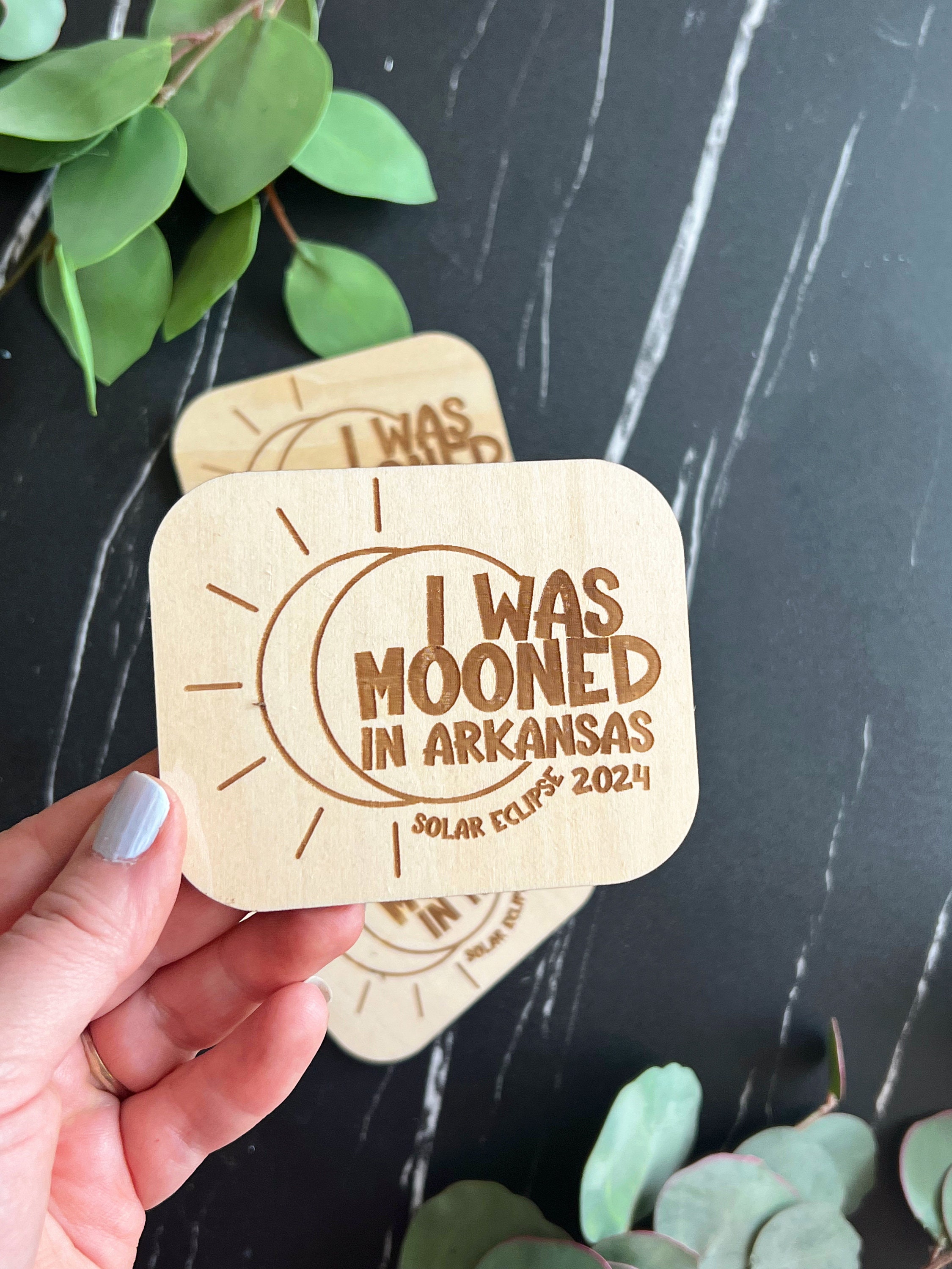 Funny Eclipse Magnet With State - 2024 Custom Total Solar Ecplipse ...