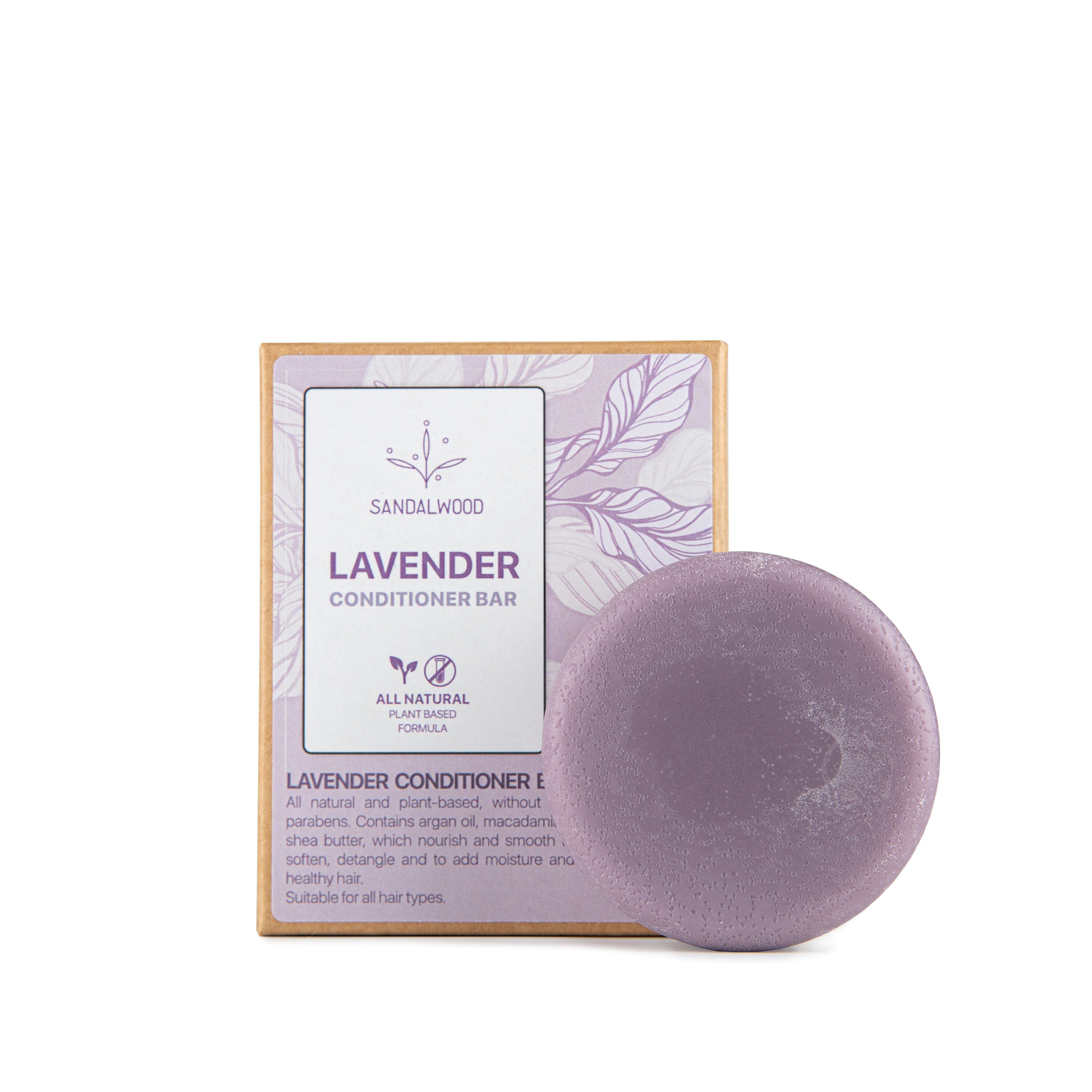 Natural Lavender Conditioner Bar I Zero Waste Conditioner Bar I Plastic ...