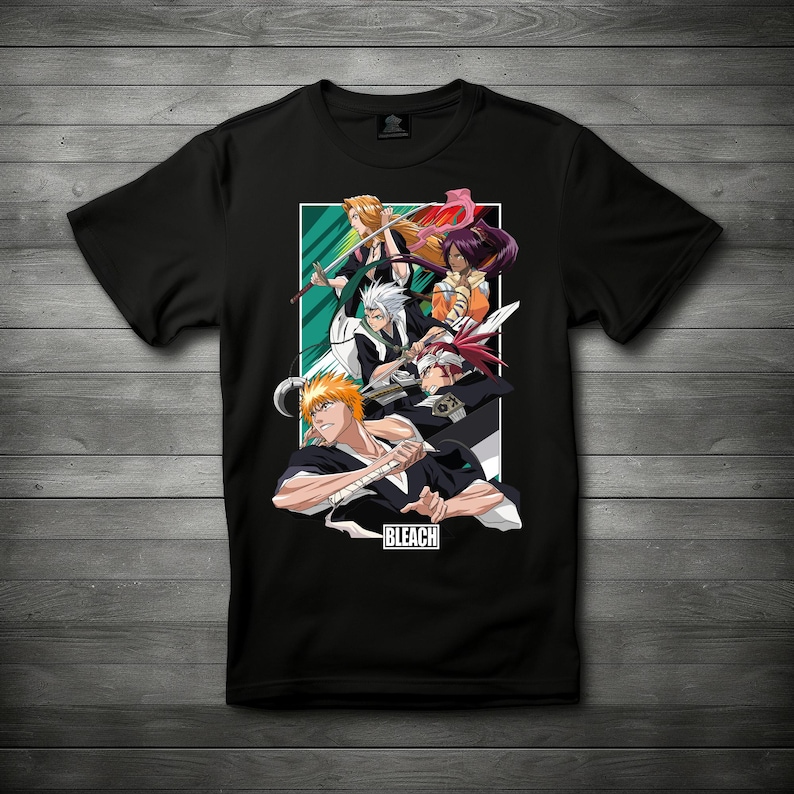 Kurosaki Ichigo Shinigami Anime Tshirt Design - Etsy
