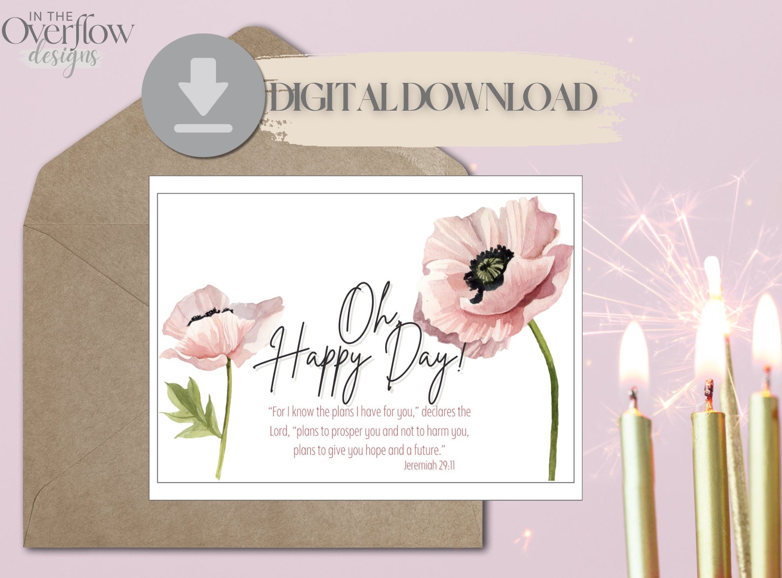 Printable Christian Birthday Card, Christian Birthday, Religious ...