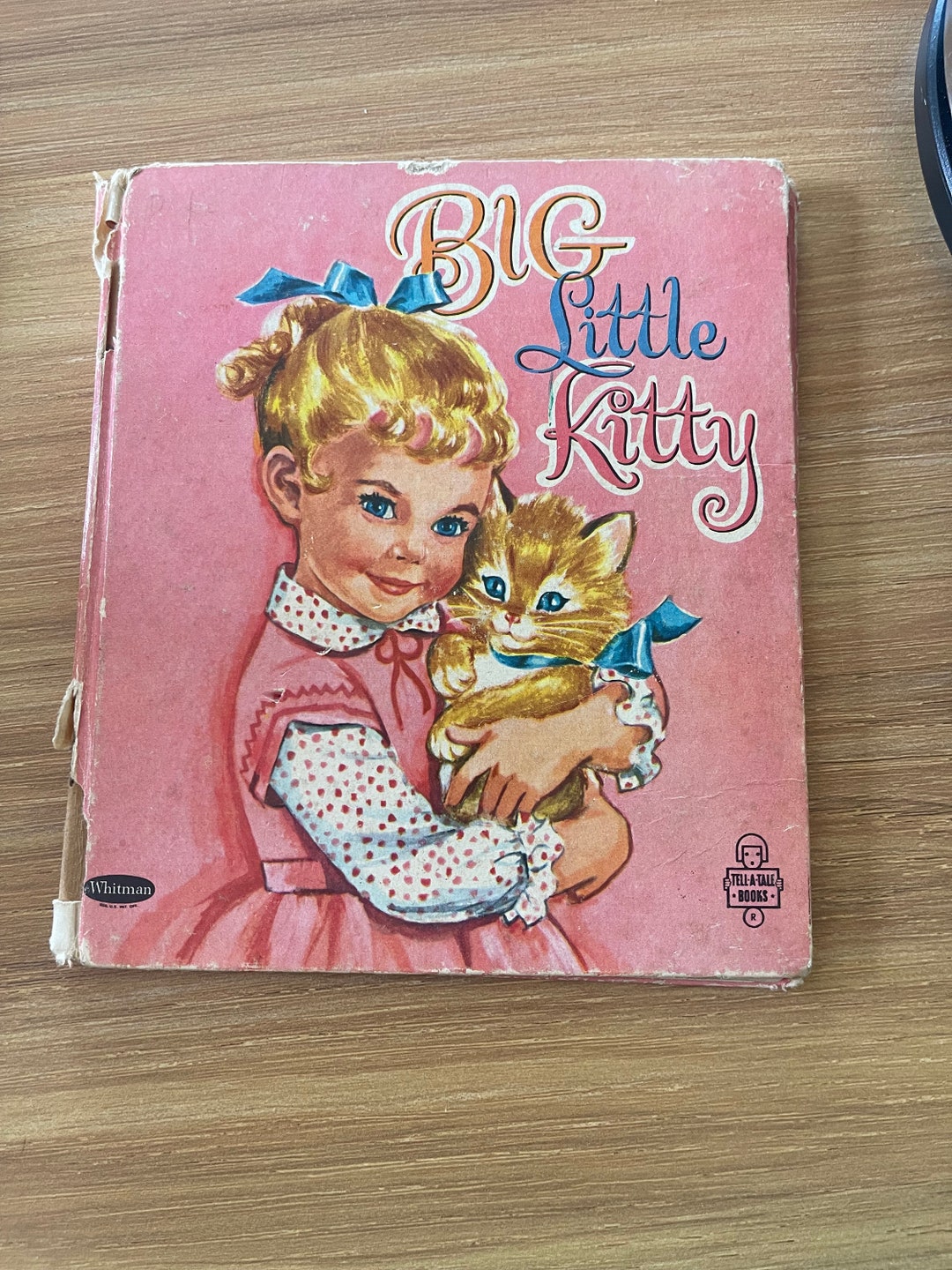 Big Little Kitty Jan D Biggers Tell-a-tale-books Vintage Kids Book - Etsy