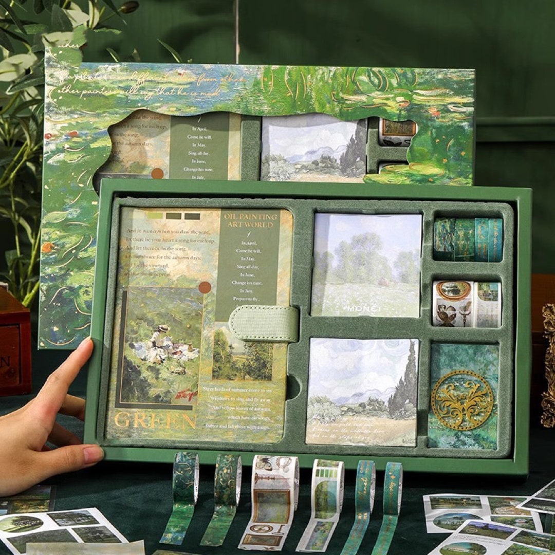 Elegant Vintage Collection Planner Gift Box Set With 6 Assorted Items ...