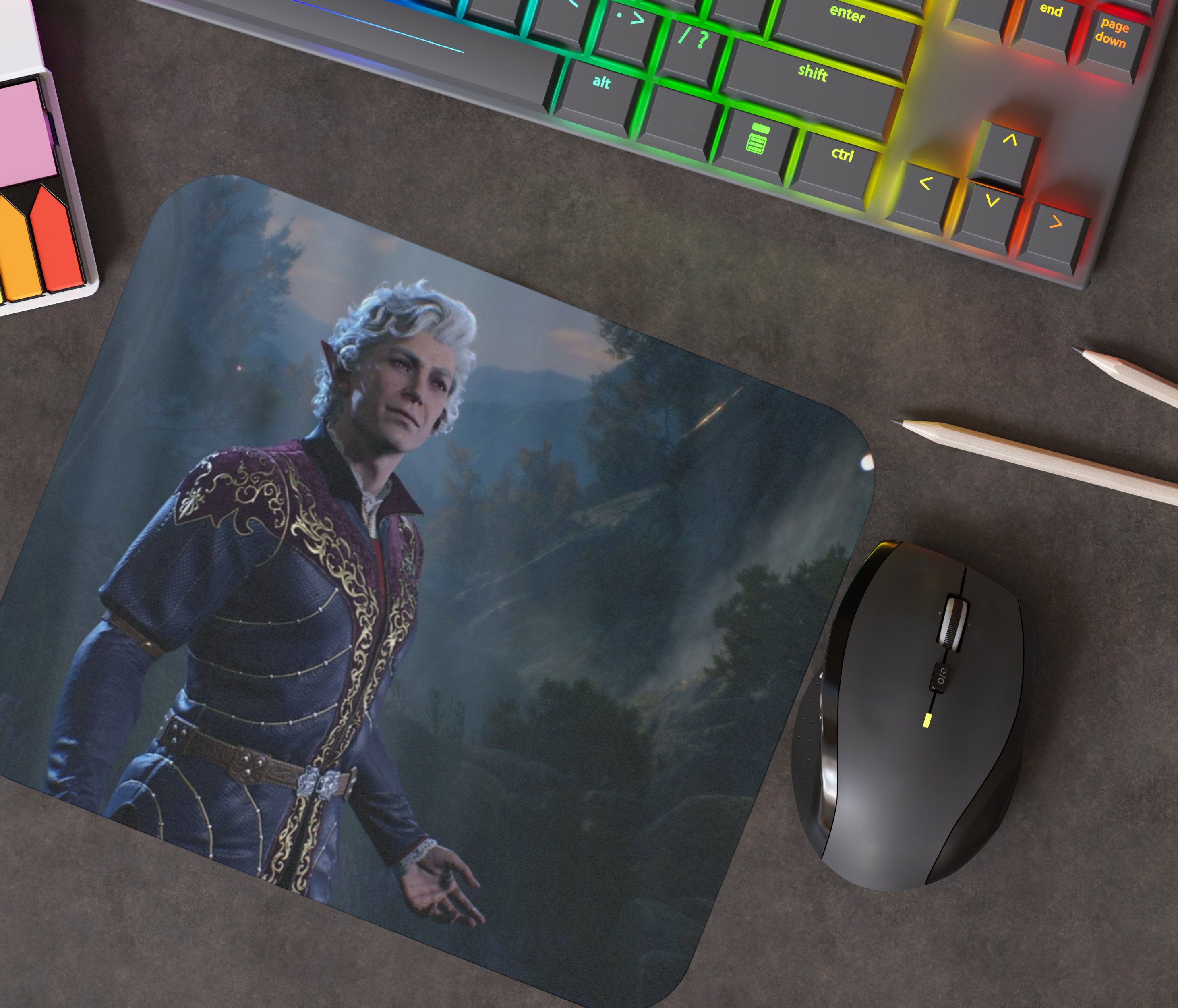 Astarion Mouse Pad for Gamers Baldurs Gate 3 Mouse Pad BG3 Mouse Pad ...