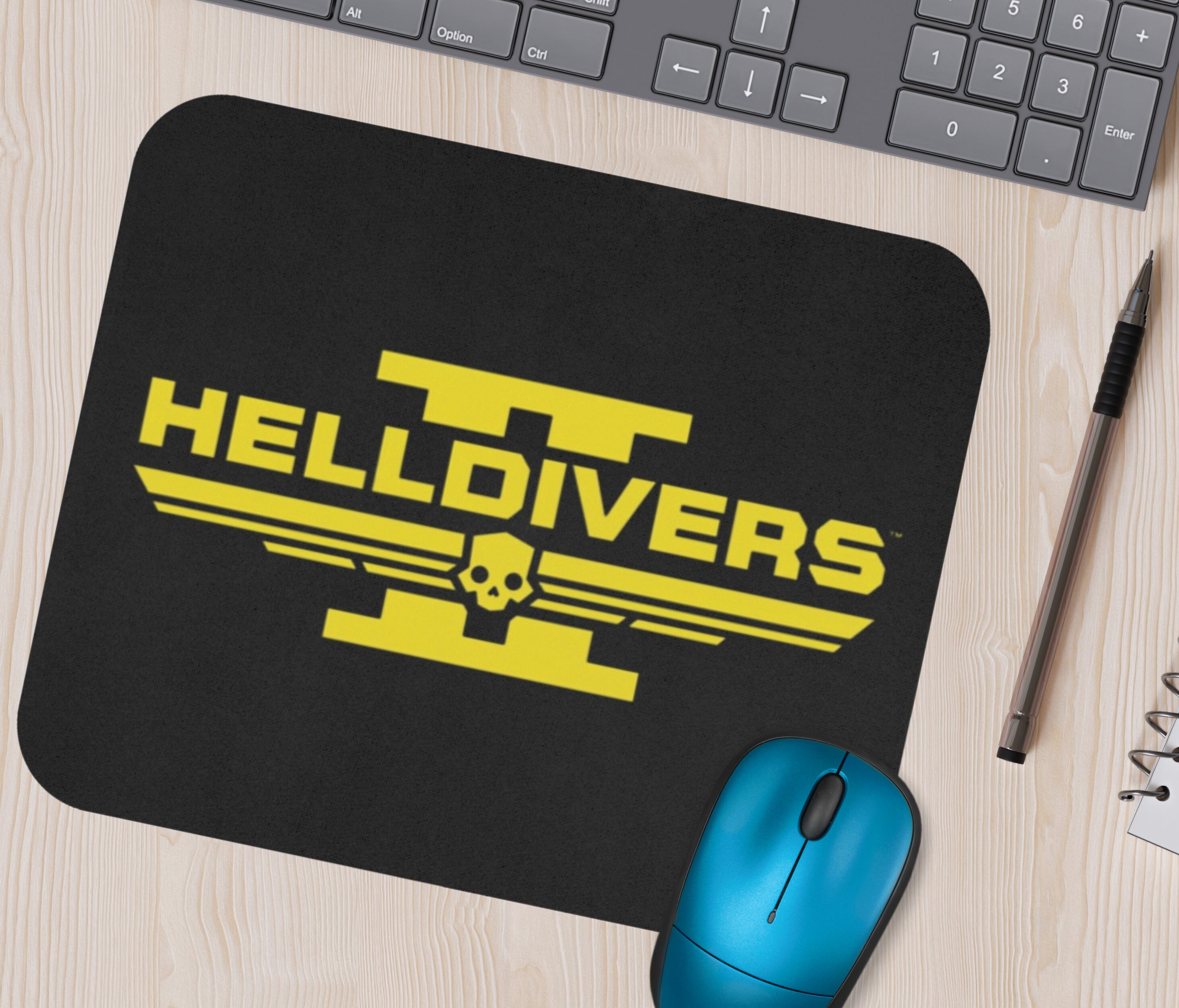 Helldivers Mouse Pad rectangle Helldivers 2 Mouse Pad Helldivers Desk ...