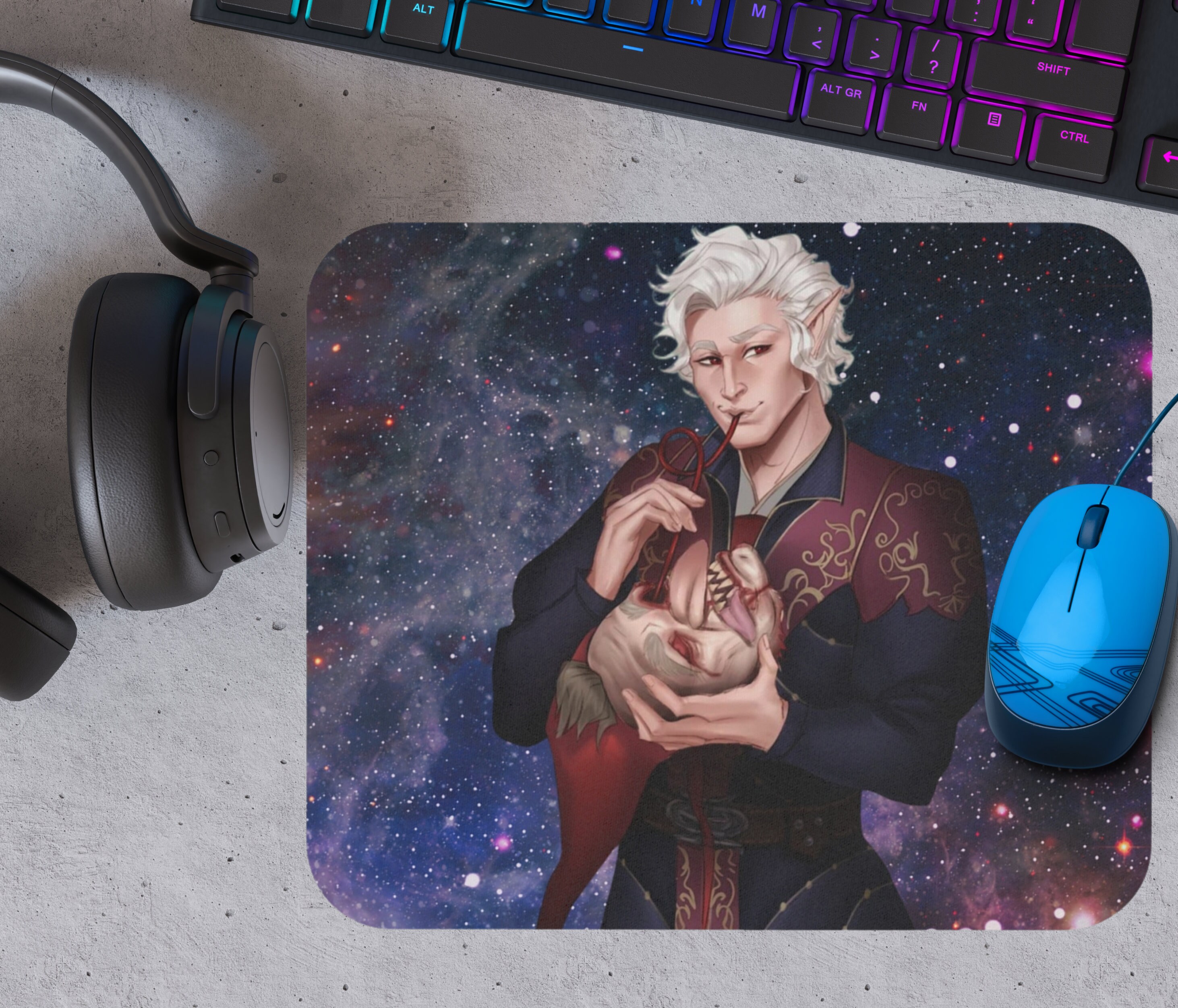 Astarion Mouse Pad for Gamers Baldurs Gate 3 Mouse Pad BG3 Mouse Pad ...