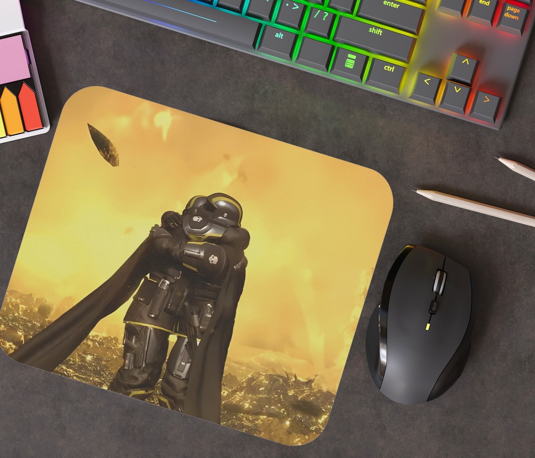 Helldivers 2 Mouse Pad rectangle Helldivers Desk Mat Helldivers Mouse ...