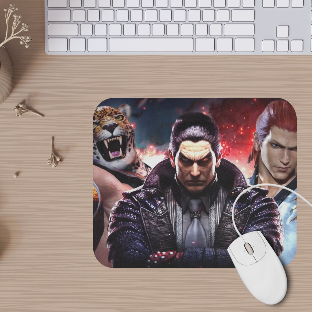 Tekken Mouse Pad Tekken Characters Tekken 8 Mouse Pad King Tekken ...