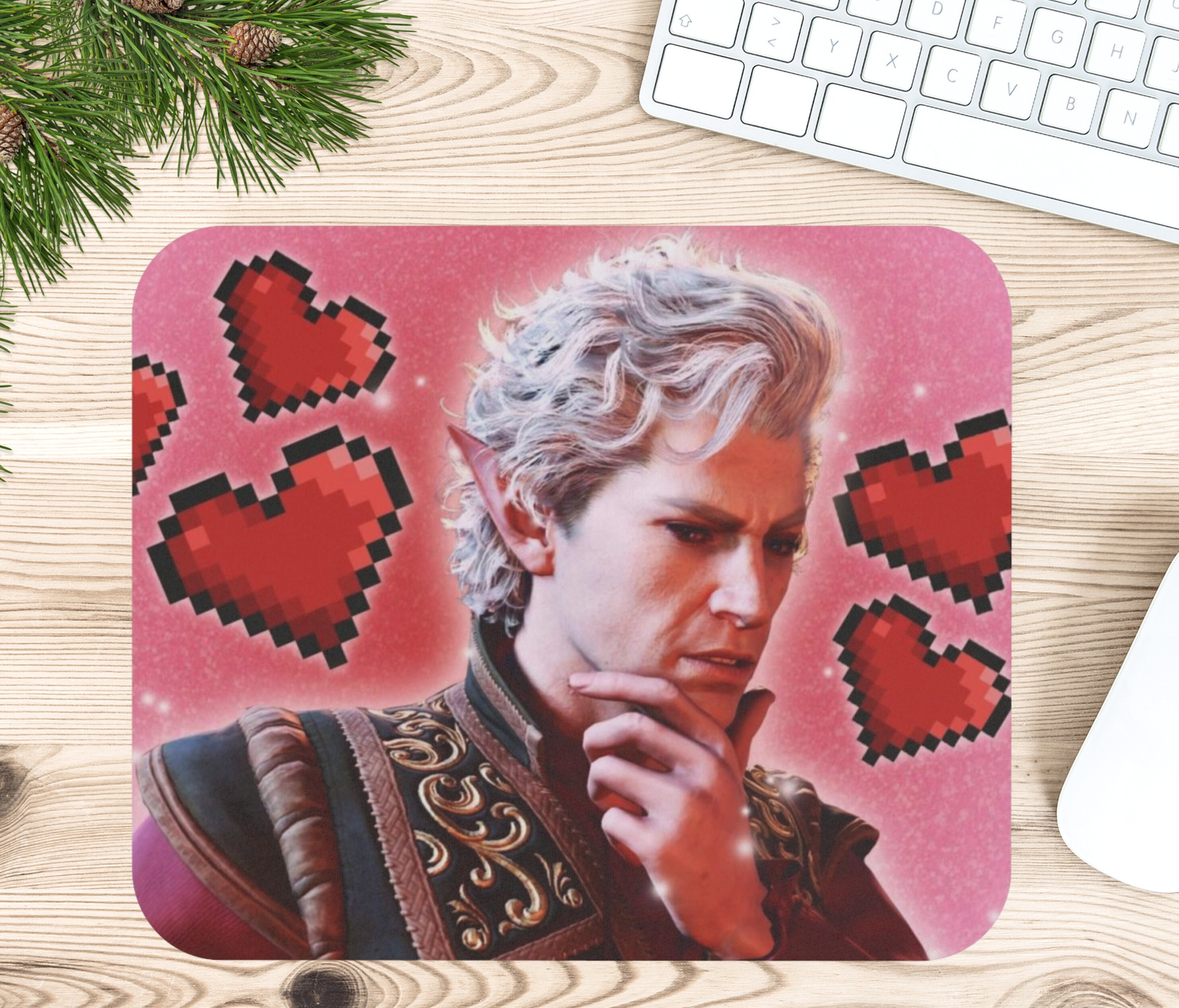 BG3 Mouse Pad Baldurs Gate 3 Mouse Pad Astarion Mouse Pad for Gamers ...